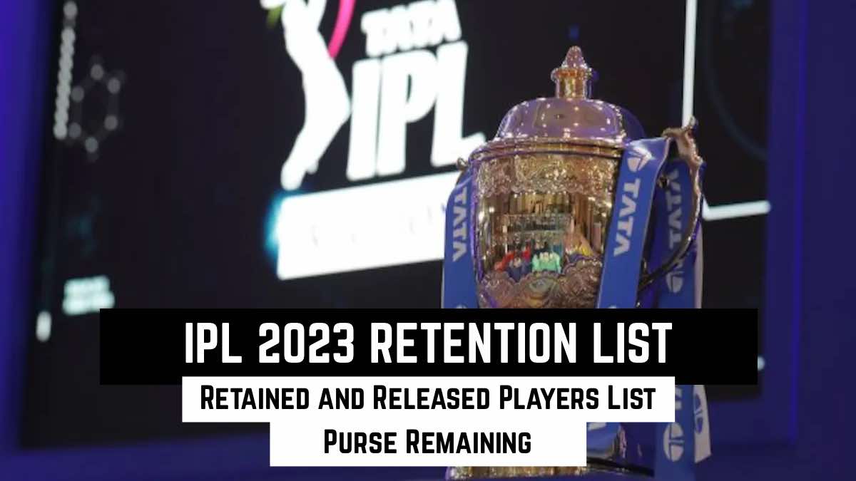 IPL 2023 Retention: Retained and Released Players Full List of all 10 ... IPL 2023 Retention: Retained and Released Players Full List of all 10 ...