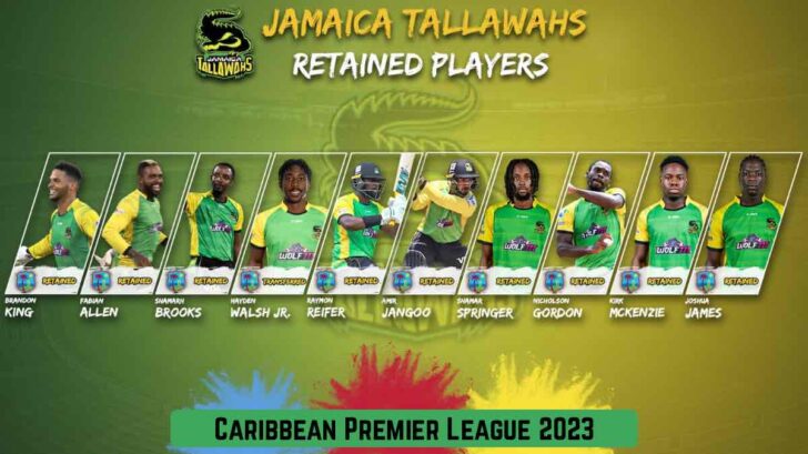 CPL 2023: Jamaica Tallawahs confirm retentions for 2023 Caribbean ...