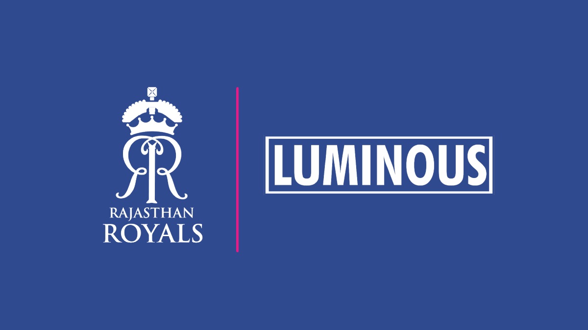 IPL 2024: Rajasthan Royals extends Title Sponsorship with Luminous ...